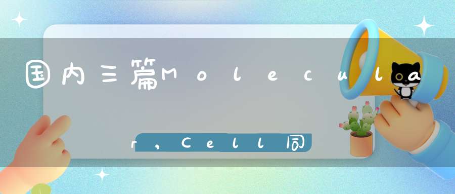 国内三篇Molecular,Cell同时在线发表-健康生活-大道家园